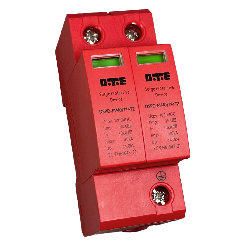 Ochronnik przepięć DC 1000V 40kA T1+T2 D.T.E DSPD-DC1000-40 2P – DigiTOP